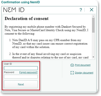 Security solution for payment cards
